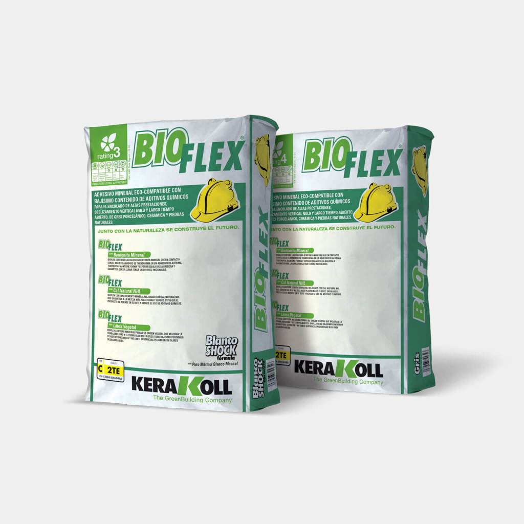 Bioflex® Adhesivo mineral altas prestaciones cerámica, gres y piedra ...